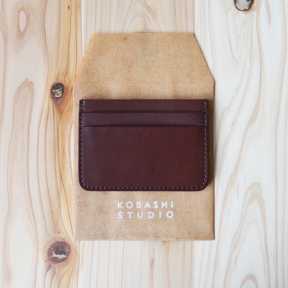 Card Sleeve Dark Brown - Kobashi Studio