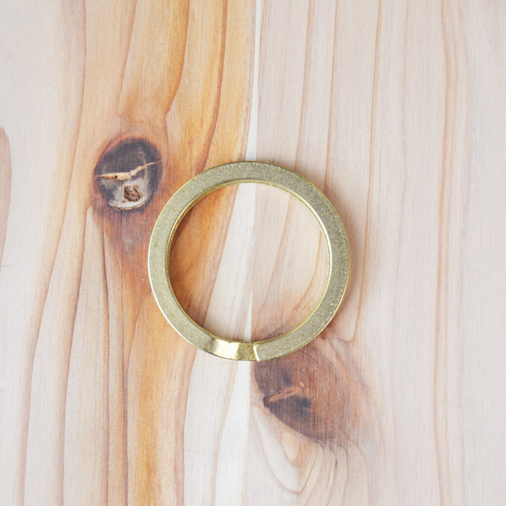 Flat key ring - Kobashi Studio